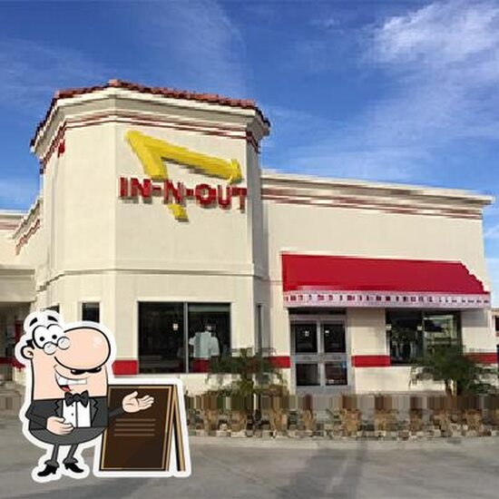 Menu at In-N-Out Burger fast food, Tucson, E Ajo Way