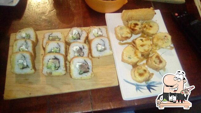 Menu at Miyoshi Sushi Comoda Japonesa restaurant, Apizaco