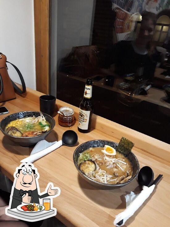 Menu at BON Fresh Ramen & Soba restaurant, Prague, Ibsenova 1234/1
