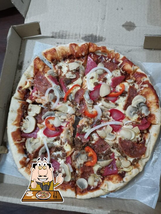 Menu at Pizzarito restaurant, Davao City, 3GGC+G76