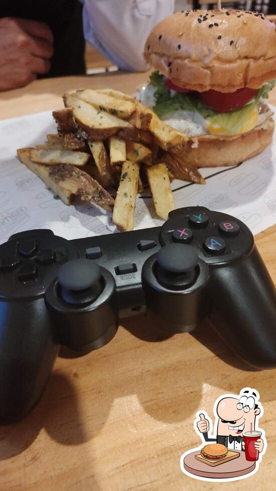 Menu at Gamer Burger restaurant, San Martín de Porres