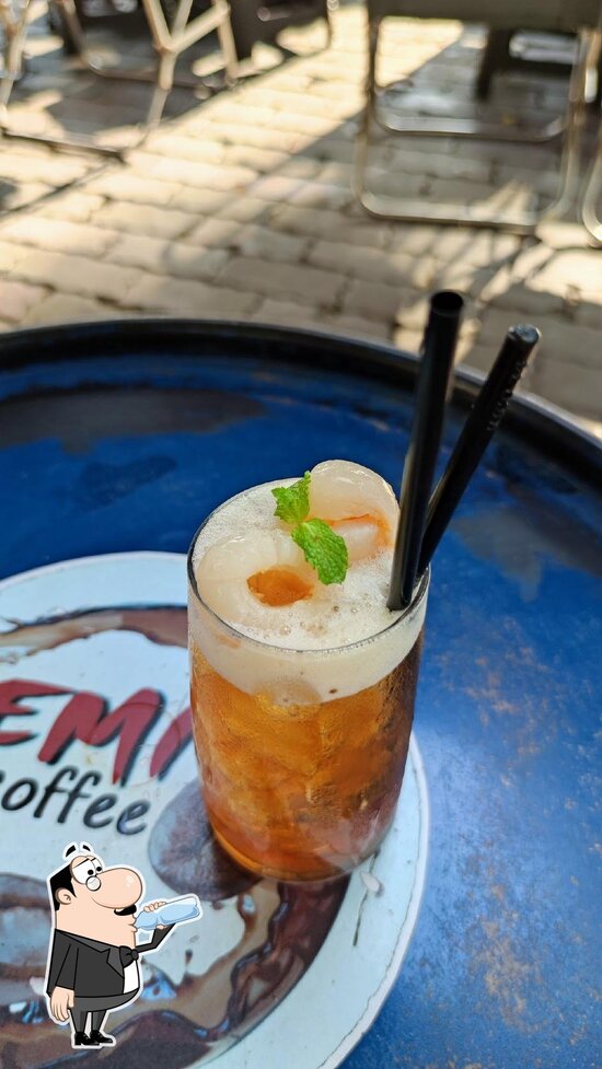 Menu at DEMI Coffee cafe, Ho Chi Minh City