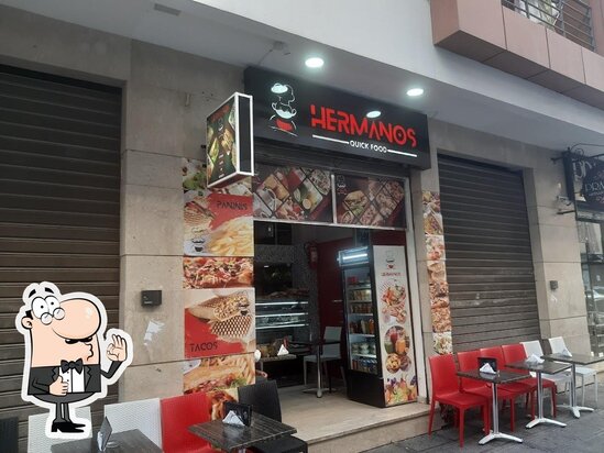 Speisekarte von Hermanos restaurant, Casablanca