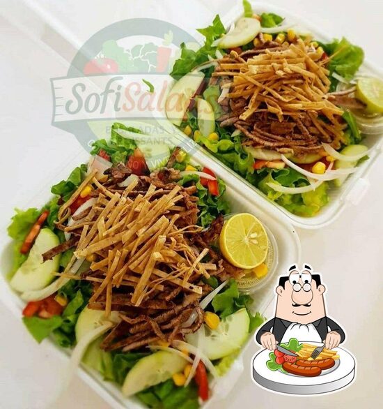 Menu at Sofi Salads restaurant, Tampico