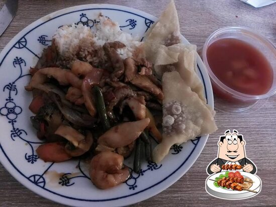 Menu au Asia Imbiss fast food, Achim