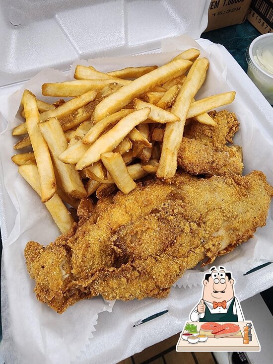 Menu at Chick-in-Box restaurant, Macon