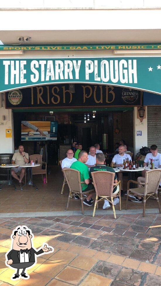 Menu at The Starry Plough Santa Ponsa pub & bar, Santa Ponsa