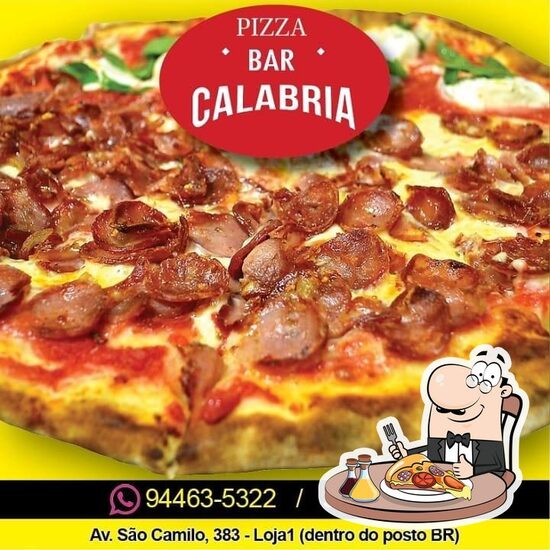 Menu at Calabria Pizza Bar, Cotia