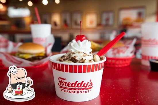 Menu at Freddy's Frozen Custard & Steakburgers fast food, Queen Creek