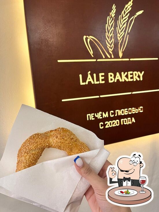 Menu au Lale Bakery, Saint-Petersbourg