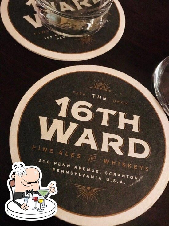 Menu at The 16th Ward pub & bar, Scranton