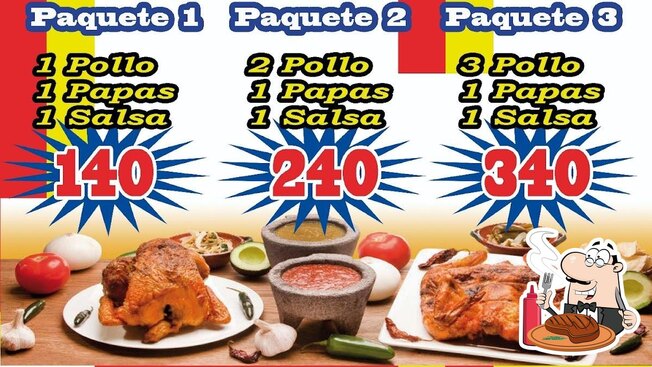 Menu at rosticeria los originales restaurant, Mexico