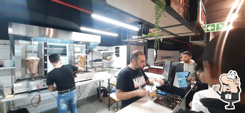 Menu at Tamini Shawarma restaurant, Cape Town