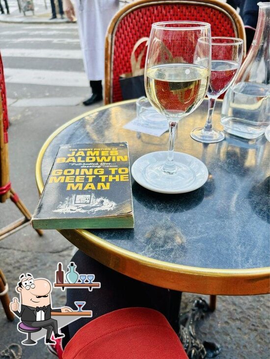 Menu at Le Danton cafe, Paris, 103 Bd Saint-Germain