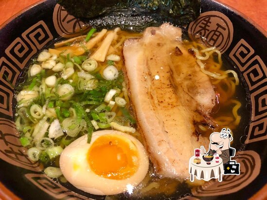 Menu at Ramen Sora restaurant, San Pablo City