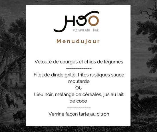Menu at Restaurant Le Hoo Saint Grégoire Près De Rennes, Saint-Grégoire ...