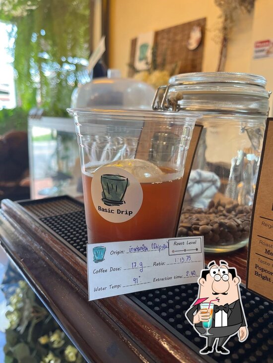 Menu at Basic Drip cafe, Pak Kret