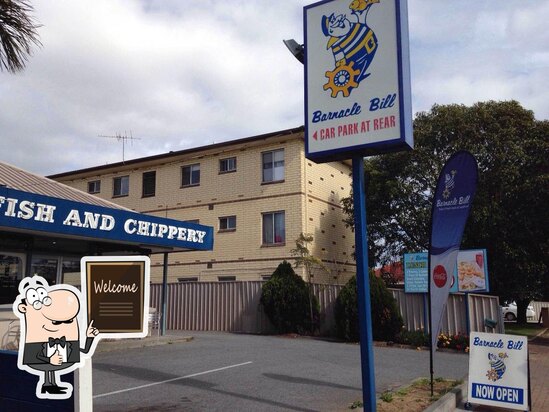 Menu at Barnacle Bill, Plympton, 304 Anzac Hwy