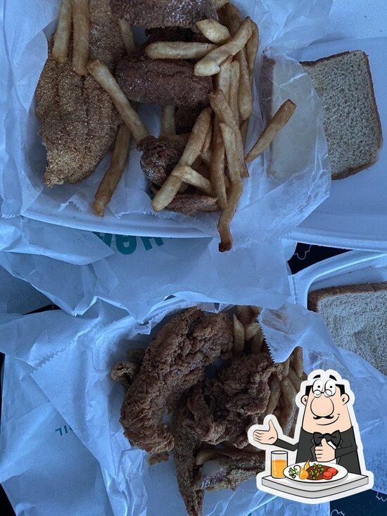 Menu at Big Shark’s Fish,Chicken & Gyro restaurant, Indianapolis