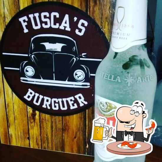 Menu at Fusca's Burguer restaurant, Camaçari