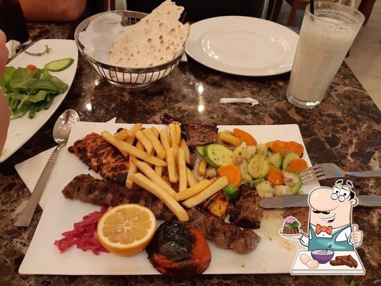 Menu at baran restaurant and cafe, Dubai, 17th St