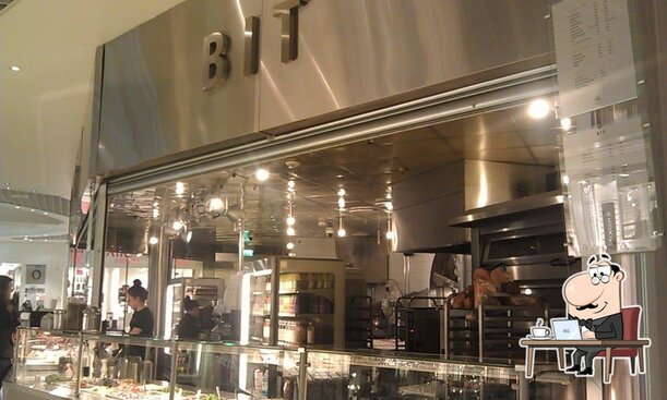 Menu at BIT Union cafe, Oslo, Jernbanetorget 6