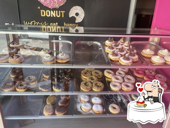 Menu at Donut House, Paphos