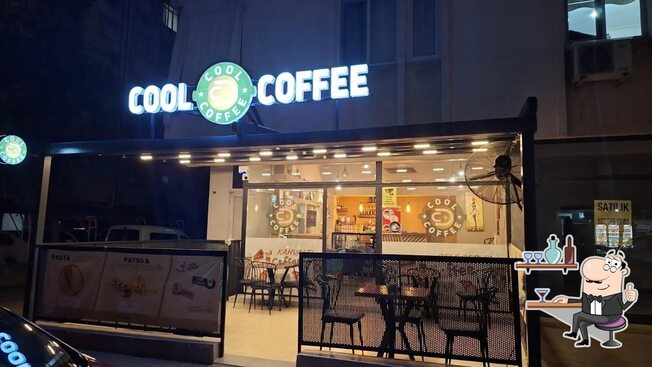 Menu at Cool Cafe, Antalya