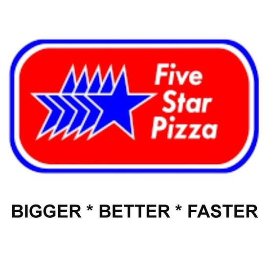Menu at Five Star Pizza pizzeria, Palm Coast