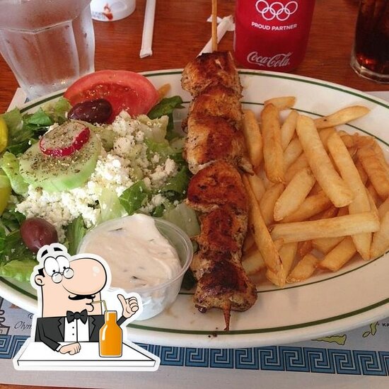 Menu at Maria's Greek Restaurant, Miami