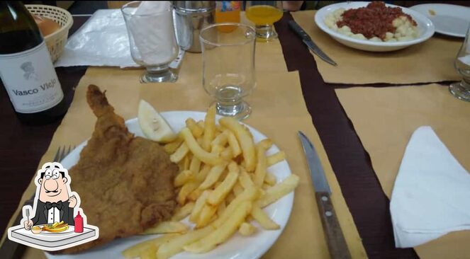 Menu at Venus restaurant, Mar del Plata