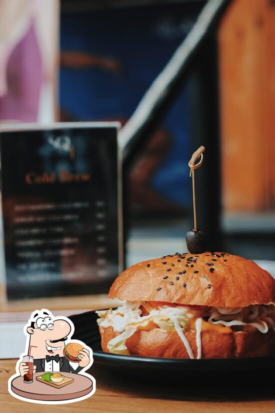 Menu at The Square One Café, Nagpur