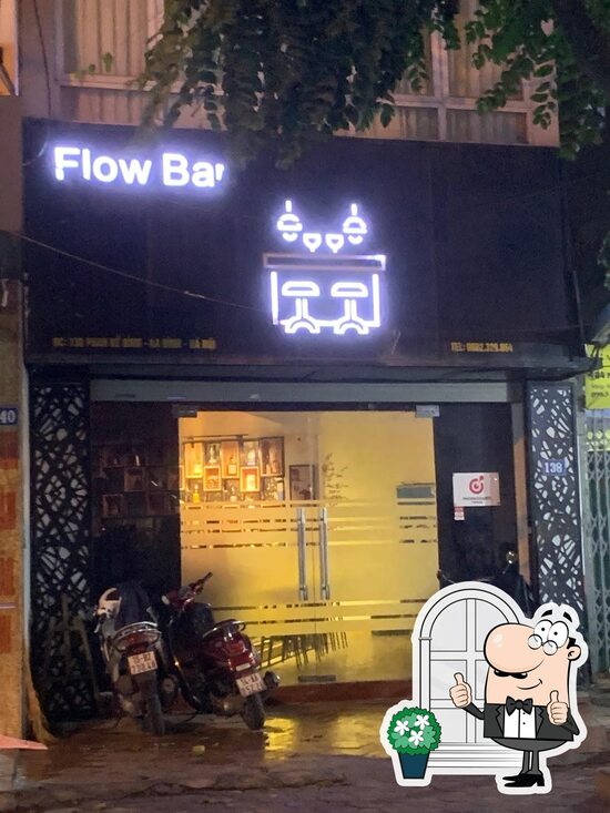 Menu at Flow Bar, Hanoi