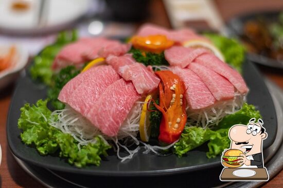 Menu at Haemaru Korean Sashimi & Grill restaurant, South Jakarta