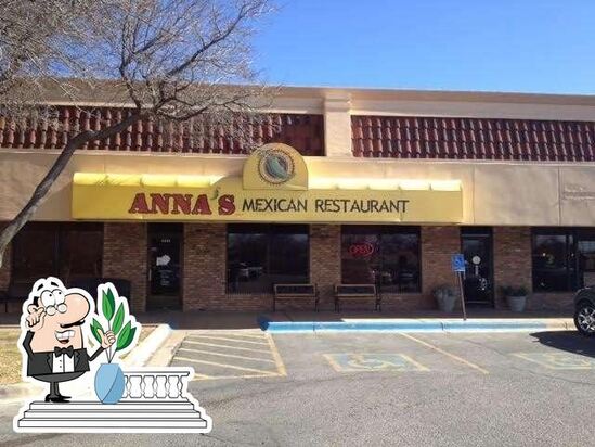 Menu at Anna's Mexican Restaurant, Lubbock