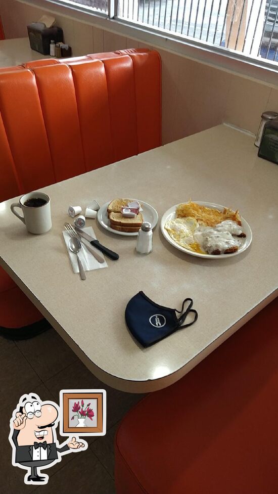 Menu at Coffee Shop, Anaheim