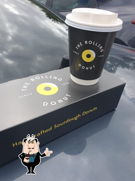 Menu at The Rolling Donut Kiosk cafe, Kildare