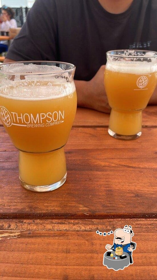Menu at Thompson Brewing Company pub & bar, Riverside