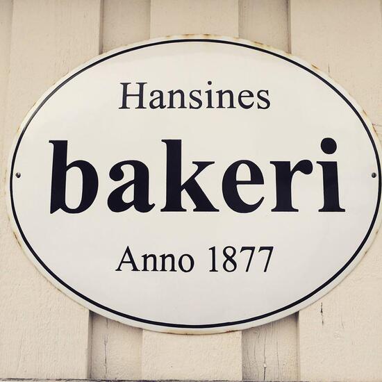 Menu at Hansines bakeri restaurant, Nusfjord