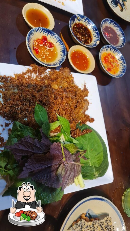 Menu at Quê Xưa Quán restaurant, Buon Ma Thuot