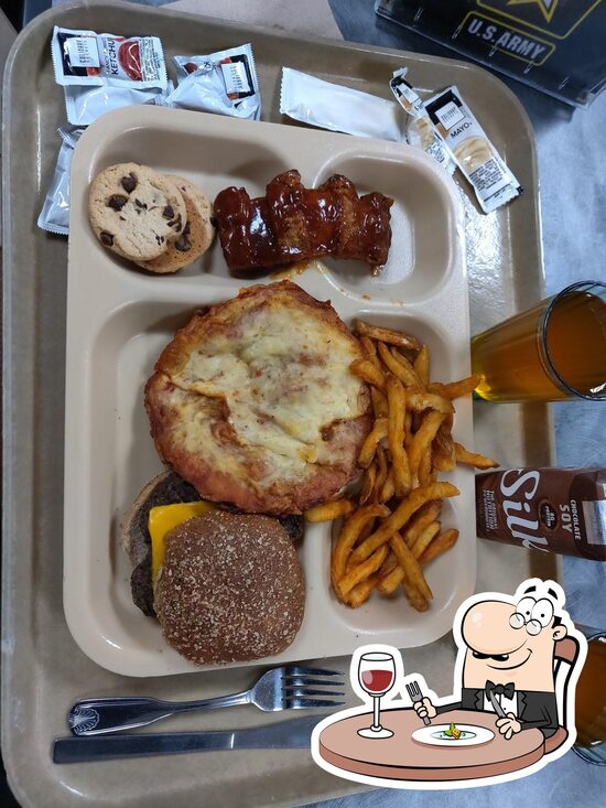 Menu at Dining Facility #6, Augusta