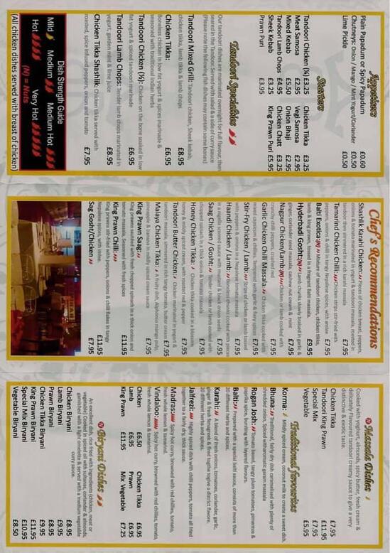 Barinda Restaurant in Wilmslow - Restaurant reviews