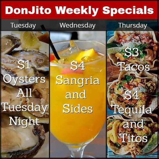Menu at DonJito restaurant, Mamaroneck