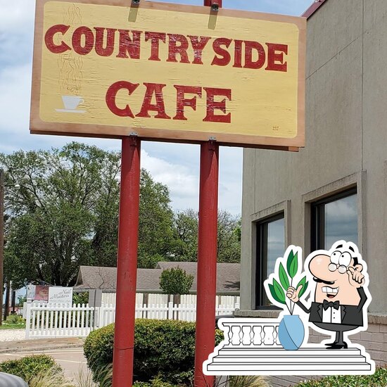Menu at Countryside Cafe, Mexia