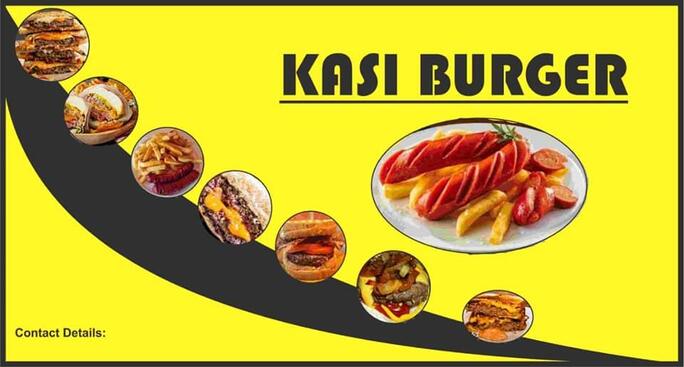 Original kasi burger restaurant, Embalenhle