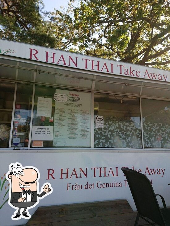 Menu at R Han Thai restaurant, Stockholm