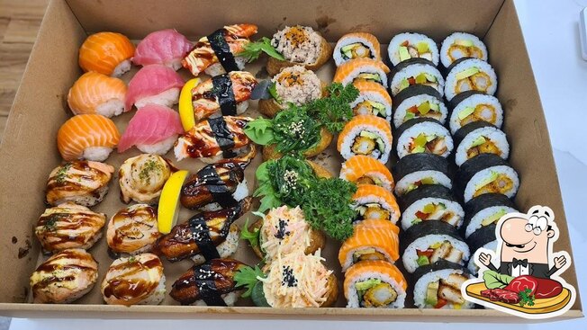 Menu at Sushi Lab restaurant, Auckland