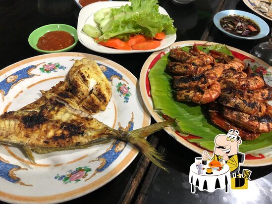 Menu at Ikan Bakar Awak Awai 1 restaurant, Banda Aceh