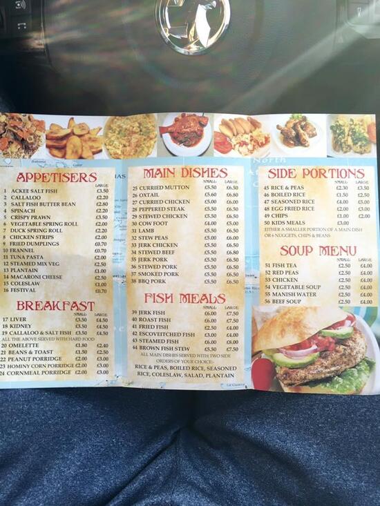 Menu at Smoke Pot restaurant, Sheffield