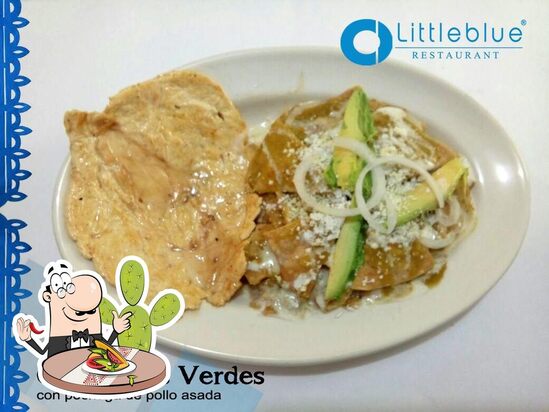 Menu at LITTLE BLUE restaurant, Apizaco